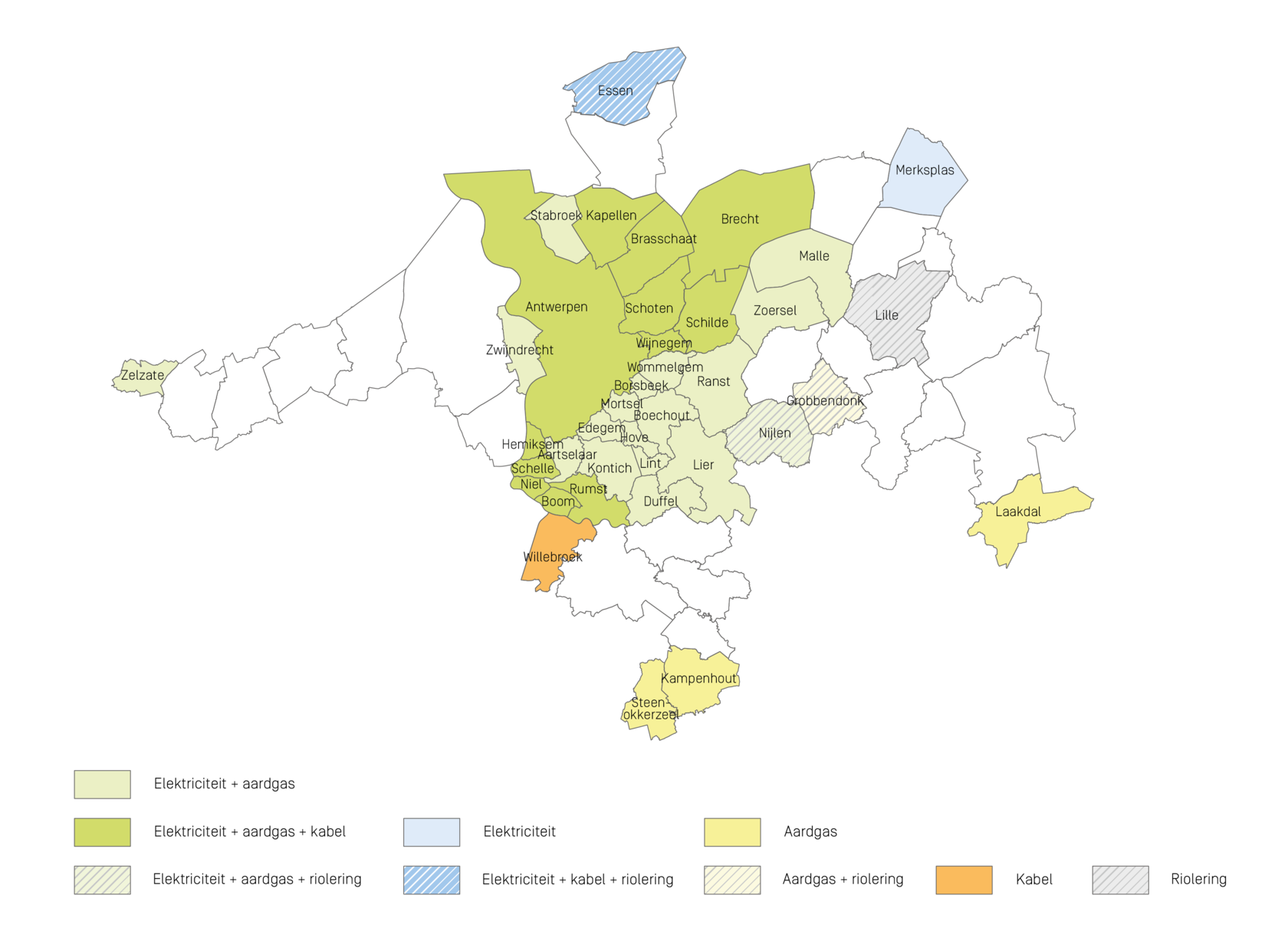 Distributiegebied Fluvius Antwerpen | Fluvius